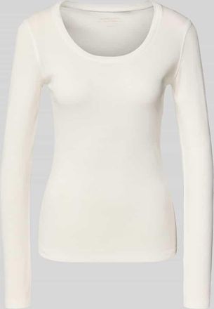 OPUS Slim Fit Langarmshirt aus Baumwoll-Modal-Mix Modell Sorana