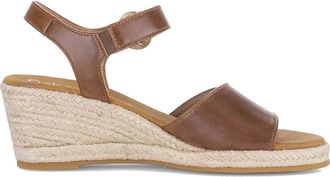 Gabor Femme, Chaussures, Brun, Taille: 40 1/2 EU Sandale compens&eacute;e