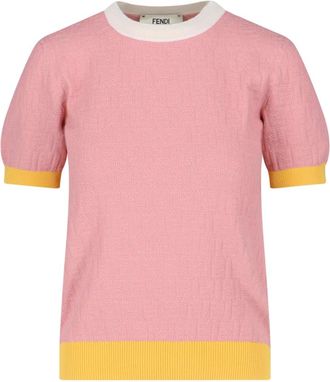 Fendi Sweater In Silk Blend