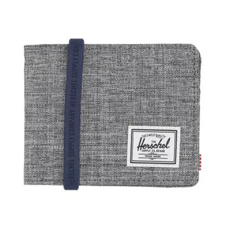 Herschel Raven Crosshatch Buchbrieftasche mit Rfid - - Accessories - unisex - Grau - ONE SIZE