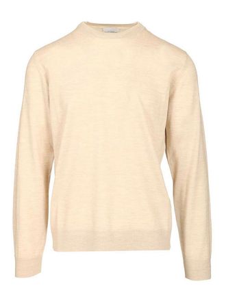 Ballantyne Pull Col Rond - Blanc