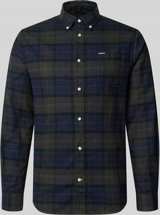 Barbour Tailored Freizeithemd mit Brusttasche