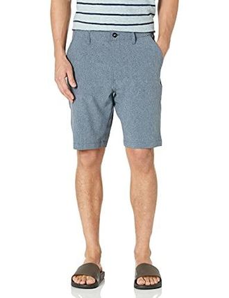 Volcom Short Kerosene Hybrid Lssige pour Homme, Bleu Marine, 32