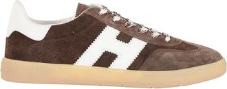 Hogan Homme, Chaussures, Brun, Taille: 43 EU Baskets cool &agrave; lacets H