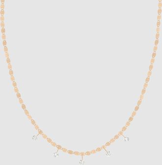 Vanrycke Collier Skin Tattoo M Or Rose, 42cm, 5 Diamants