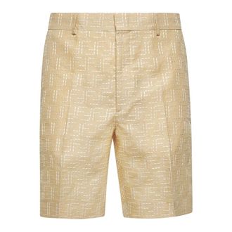 Fendi Herren, Shorts, Wei&szlig;, MGr&ouml;&szlig;e