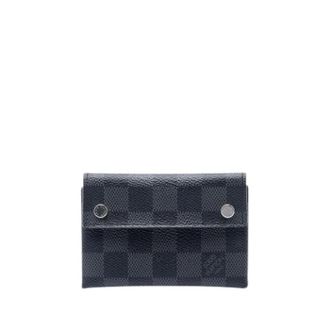 Louis Vuitton Portefeuille Pre-owned en toile Damier Graphite - Homme - Pre-owned - Noir - Taille: ONE Size