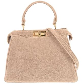 Fendi Pre-owned Mouton Leder Handtasche - - Pre-owned - Damen - Rosa - ONE SIZE
