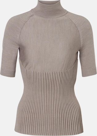 Alaia Ala&iuml;a Top aus einem Wollgemisch