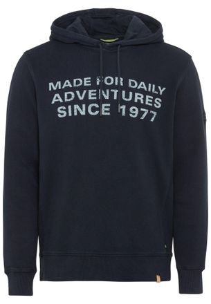 Camel Active Herren 409441/8W02 Kapuzenpullover, Night Blue, M