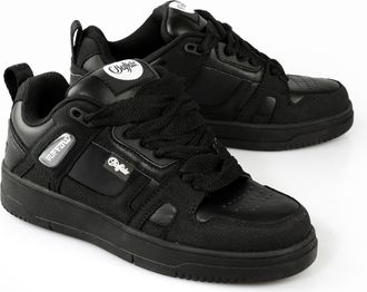 Buffalo Damen Schuhe Sneaker Schn&uuml;rschuh Azalia LO, Farbe:Schwarz, Schuhgr&ouml;&szlig;e:EUR 42, Artikel:-Black