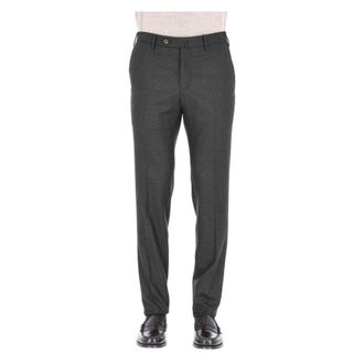 Pantaloni Torino Pantalone Micro Trama - - Trousers - Herren - Gr&uuml;n - S