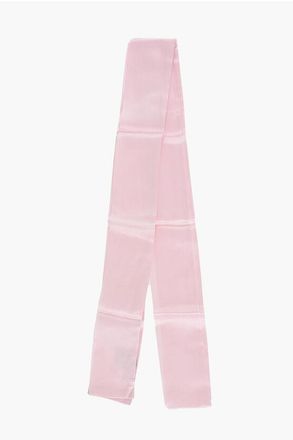 Dsquared2 Solid Color Silk Slim Foulard size Unica