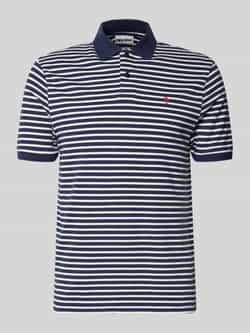 Review Slim Fit Poloshirt mit Logo-Stitching