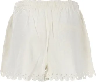 Isabel Marant Balyme Bermudas - White