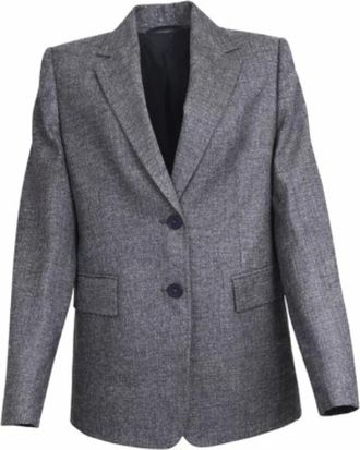 Max Mara Femme, Vestes, Gris, Taille: 36 FR Blazer