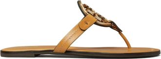 Tory Burch Femme, Chaussures, Jaune, Taille: 39 1/2 EU Metal Miller Sandal