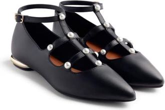 Gioseppo Motley Mary Jane Chaussures plates pour femme Noir Pointure 36, Noir, 36 EU