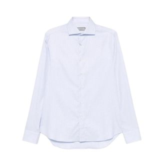 Canali Hemden - - Shirts - Herren - Blau - XL