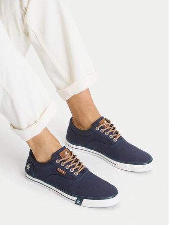 Beverly Hills Polo Club Sneakers aus Stoff CWBEO-DALSTON-01 Dunkelblau