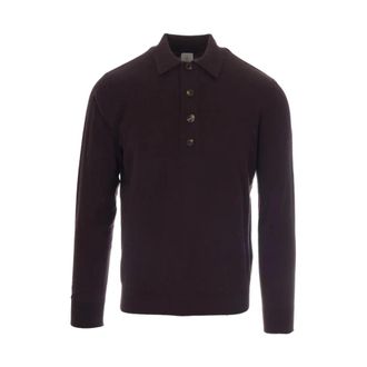 Eleventy Strick-Polo - - Tops - Herren - Rot - L