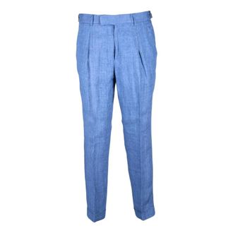 Paoloni Herren, Hosen, Blau, XLGr&ouml;&szlig;e