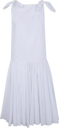 N&deg;21 Femme, Robes, Blanc, Taille: 34 FR Canvas Midi Dress
