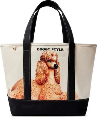 Stella McCartney Femme, Sacs, Multicolore, Taille: ONE Size Dog-Print Tote Bag