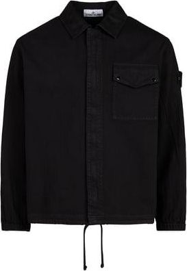 Stone Island Veste zipp&eacute;e en coton