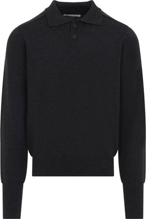 STUDIO NICHOLSON Pull Col Rond - Noir