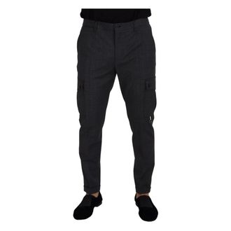 Dolce & Gabbana Slim-fit Hosen - - Trousers - Herren - Grau - L