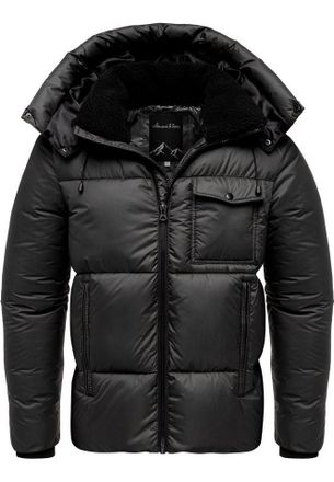 Amaci & Sons Winterjacke ONTARIO Winterjacke Herren Gef&uuml;tterte Dicke Winter Jacke f&uuml;r M&auml;nner mit Kapuze