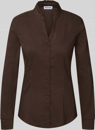 More & More Bluse aus Baumwoll-Mix