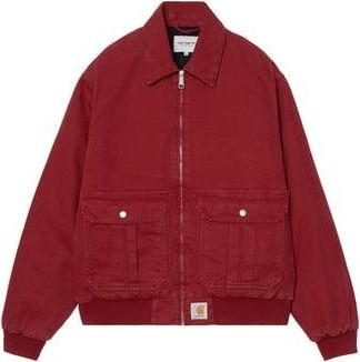 Carhartt Work in Progress Veste Stanton Scarlet en denim coton