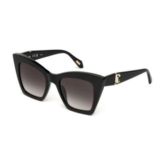 Just Cavalli Stilvolle Sonnenbrille schwarzer Rahmen graue Linse - - Accessories - Damen - Schwarzk - 52 MM