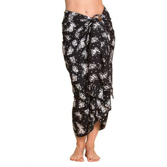 Panasiam Sarong B005 Black Butterfly, XL