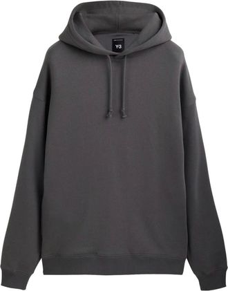 Yohji Yamamoto Homme, Sweatshirts et sweats à capuche, Gris, Taille: M Sweat à Capuche Logo Graphique