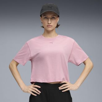 Puma CLOUDSPUN Relaxed T-Shirt Damen, Kleidung, Rosa, XL