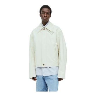 Bottega Veneta Canvas Blouson Jacke - - Jackets - Herren - Beige - L