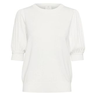 Kaffe Damen, Strickwaren, Wei&szlig;, XSGr&ouml;&szlig;e