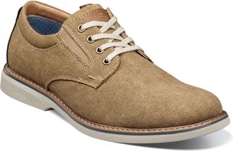 Nunn Bush Herren Otto Canvas Plain Toe Oxford, Khaki, 46 EU