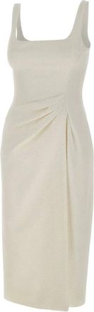 Blumarine Femme, Robes, Blanc, Taille: 40 FR Midi Dress