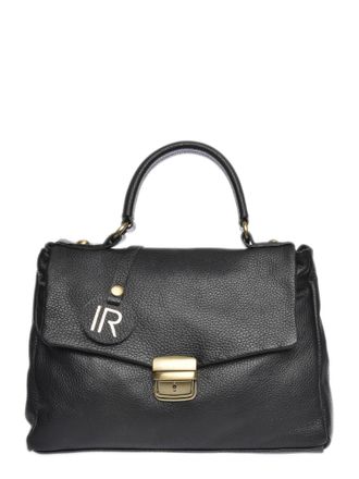Isabella Rhea Schwarz Rindsledertasche