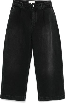 STUDIO NICHOLSON Homme, Jeans, Noir, Taille: S Pantalon Large Puch
