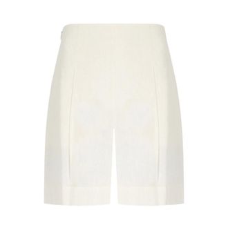 Max Mara Damen, Shorts, Wei&szlig;, SGr&ouml;&szlig;e