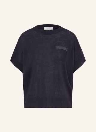 PESERICO Peserico Strickshirt Mit Leinen blau