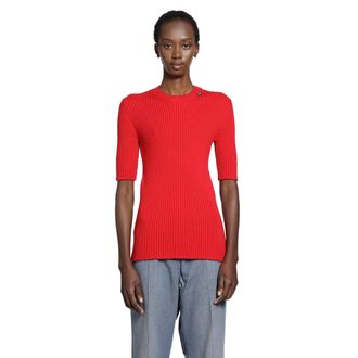 Prada Rib-knit Crewneck Top