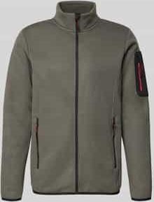 Icepeak Regular Fit Fleecejacke mit Stehkragen Modell BREDSTEDT