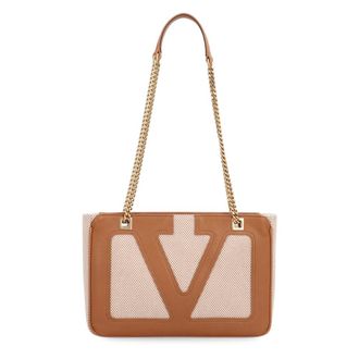 Valentino Garavani Viva Superstar Piccola Tote Bag - - Bags - Damen - Braun - ONE SIZE