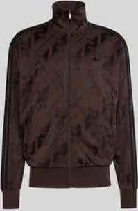 adidas Originals Relaxed Fit Sweatjacke mit Allover-Logo-Print Modell FIREBIRD